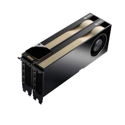 China Quadro Sync II Desktop Manager 384bit Nvidia RTX A6000 48G GDDR6 High Efficiency for sale