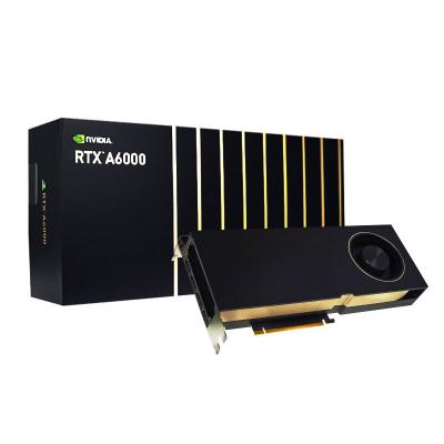 China 48GB GDDR6 Ampere Workstation Graphics Card Nvidia RTX A6000 GPU Architecture for sale
