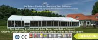 China Custom Clear Wedding Party Tent Aluminum Frame 10m-50m Span Waterproof PVC for sale