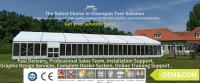 China Aluminum Alloy Clear Span Wedding Marquee Tent 15m Wide Luxury Party Event Tent for sale