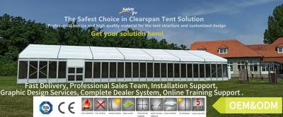 China Aluminum Alloy Clear Span Wedding Marquee Tent 15m Wide Luxury Party Event Tent for sale