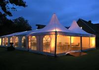 China Custom Aluminum Party Marquee Tent 6061/T6 Frame Double-Layer Roof Canopy for Outdoor Events for sale