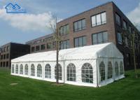 China Fire Resistant White Wedding Marquee Tent 3-70m Width Waterproof Heavy Duty Structure with 15+ Year Lifespan for sale