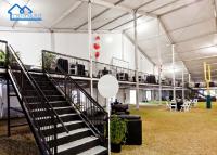 China Executive Standard Large Party Tent 20-Year Life Span - 3m to 60m Width with 3200m² Capacity for sale
