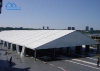 China Large Temporary Warehouse Tent 8x10m to 50x100m with 120km/h Wind Load & 20+ Year Aluminum Frame for sale