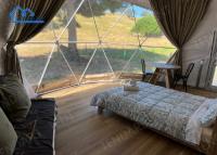 China Geodesic Dome Glamping Tent with PVC Transparent Roof 950GSM - 3×2.35m to 10×5m Sizes for Luxury Outdoor Accommodation for sale