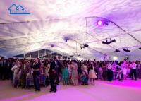China Round Stretch Arcum Tent - Heavy Duty Aluminum Commercial Marquee with 100km/h Wind Resistance and -40°C to +70°C Temperature Range for sale