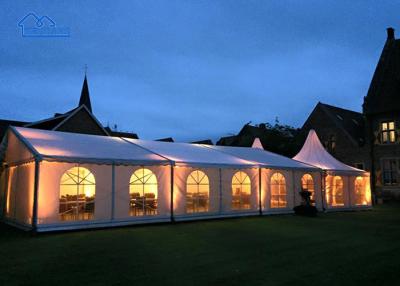 China Wind-Resistant Party Marquee Tent 6061 T6 Alloy Frame Fire Retardant PVC Canopy Custom Size for sale