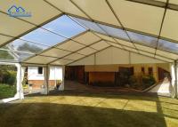 China PVC Waterproof Outdoor Party Tent 3-60m Width Custom Size with 15+ Year Service Life and 100km/hr Wind Resistance for sale