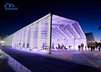 China Party Marquee Tent 850g PVC Fabric Clear Span Aluminum Frame 20 Year Lifespan for sale