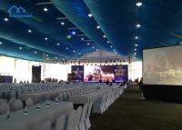 China PVC Waterproof Outdoor Party Tent 3-60m Width Custom Size with 15+ Year Service Life and 100km/hr Wind Resistance for sale