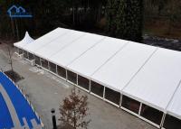 China Clear PVC Camping Party Marquee Tent with 650gsm Aluminum Frame - 100km/hr Wind Resistance for Commercial Use for sale