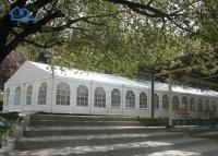 China PVC Fabric Party Marquee Tent 3-70m Width Fire Retardant B1 with 15+ Year Aluminum Frame for sale