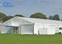 China Waterproof Aluminum Party Tent 3-60m Width with Custom Sidewalls - 650-850g/sqm PVC Fabric & 10-15 Year Frame Life for sale