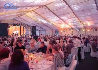 China Custom Aluminum Alloy Frame Party Marquee Tent - 100 km/hr Wind Resistance with 20-Year Frame Lifespan for sale
