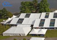 China Custom Outdoor Party Tent 3-60m Width Fire Retardant UV Resistant Aluminum Frame Structure for sale