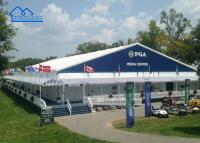 China Clear Span PVC Event Tent with 60m Width & 120km/h Wind Load - Aluminum 6061 Frame Structure for sale