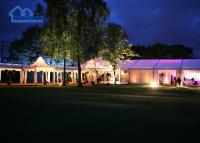 China Outdoor Party Marquee Tent with Clear Roof - 80-140 km/h Wind Resistance, 25 kg/m² Snow Load for Weddings for sale