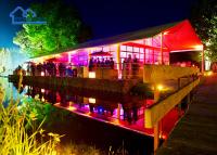 China UV Resistant Party Marquee Tent 100-120 km/h Windproof with 850g PVC Coated Fabric for Outdoor Events for sale