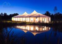 China 2000 People Infinite Extension Wedding Marquee Tents 4~70m Span Backyard Tent for sale
