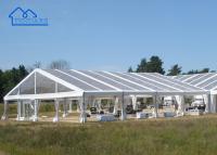 China Fastup Water Resistant Wedding Marquee Tent Aluminum Frame 6061-T6 Heavy Duty 100km Wind Load for sale