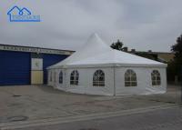 China Octagonal Marquee Wedding Tent 10m Wide Aluminium Frame Festival Shelter for sale