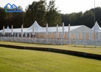 China 1000 Person 2000 Seater Large Event Tent Aluminum Frame Clear Top Wedding Banquet Party Tent 20m Width for sale
