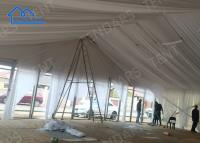 China TENDARS 10x25m White Church Wedding Marquee Tent Aluminium Frame Fire Retardant for sale