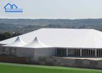 China TENDARS 10x25m White Church Wedding Marquee Tent Aluminium Frame Fire Retardant for sale