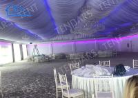 China Outdoor Waterproof Wedding Marquee Tent - 100% Waterproof, -30°C to +70°C Temperature Range, 75kg/sqm Snow Load Capacity for sale