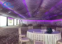 China Custom Waterproof, Windproof Large Marquee Dinner Catering White Wedding Pagoda Tent On Wedding Marquee Tent for sale