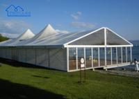 China Outdoor Waterproof Wedding Marquee Tent - 100% Waterproof, -30°C to +70°C Temperature Range, 75kg/sqm Snow Load Capacity for sale