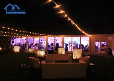 China Double Layer Large Wedding Marquee Tent 850gsm PVC Water Resistant Heavy Duty Event Canopy for sale