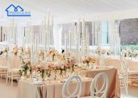 China 1000 Person 2000 Seater Large Event Tent Aluminum Frame Clear Top Wedding Banquet Party Tent 20m Width for sale