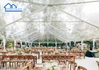 China Fastup Water Resistant Wedding Marquee Tent Aluminum Frame 6061-T6 Heavy Duty 100km Wind Load for sale