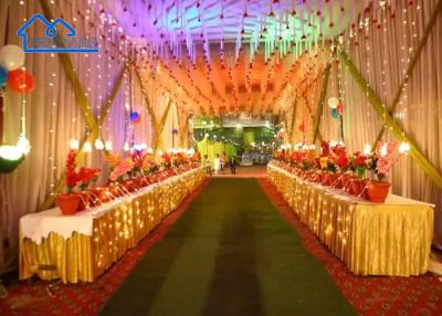 China Customized Luxury Wedding Marquee Tent Waterproof Outdoor Winter Function Event Canopy Structure Design for sale