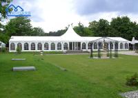 China Thick Pvc Material Outdoor Canopy For Wedding Reception Wedding Marquee Tent for sale