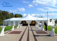 China Thick Pvc Material Outdoor Canopy For Wedding Reception Wedding Marquee Tent for sale