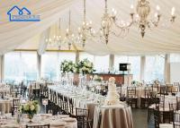 China Large Quick Setup Aluminum Outdoor Wedding Party Tent for 2000 People 3m Eave Height for sale