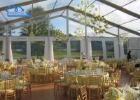 China 10x20m Aluminum Alloy Wedding Marquee Tent with 100km/h Wind Load and 8-10 Year Lifespan for sale