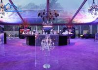 China Durable Custom Wedding Event Tent - 850g/m² PVC Fabric, 4.2-6.4m Ridge Height, CE Certified Aluminum Frame for sale
