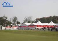 China Durable Custom Wedding Event Tent - 850g/m² PVC Fabric, 4.2-6.4m Ridge Height, CE Certified Aluminum Frame for sale
