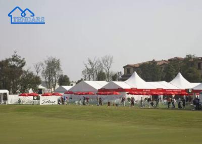 China Durable Custom Wedding Event Tent - 850g/m² PVC Fabric, 4.2-6.4m Ridge Height, CE Certified Aluminum Frame for sale