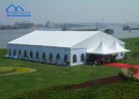China OEM Outdoor Party Wedding Tents with Flame Retardant PVC Frame - 3m to 40m Width Options, 100km/h Wind Resistance for sale