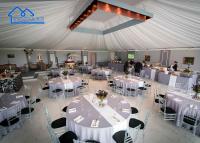 China Metal Structure Wedding Marquee Tent with 850g/sqm PVC Roof and 0.5kn/m² Snow Load Capacity - Portable Aluminum Frame for sale