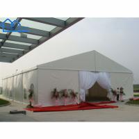 China Metal Structure Wedding Marquee Tent with 850g/sqm PVC Roof and 0.5kn/m² Snow Load Capacity - Portable Aluminum Frame for sale