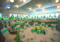 China European Style Outdoor Wedding Tent 500 Person Capacity with 100km/h Wind Load and 25kg/sqm Snow Load Aluminum Frame Structure for sale