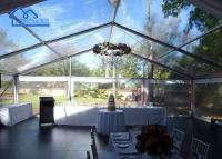 China European Style Outdoor Wedding Tent 500 Person Capacity with 100km/h Wind Load and 25kg/sqm Snow Load Aluminum Frame Structure for sale