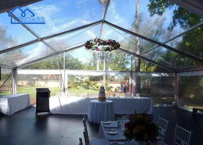 China European Style Outdoor Wedding Tent 500 Person Capacity with 100km/h Wind Load and 25kg/sqm Snow Load Aluminum Frame Structure for sale