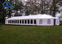 China Clear Top Wedding Marquee Tents 3-40m Span Width Customizable Length for Outdoor Events for sale